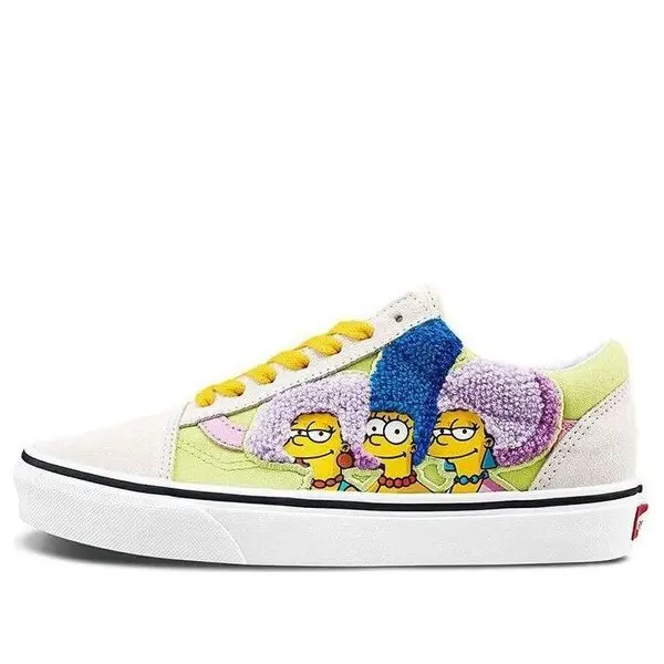 VANS The Simpsons X Old Skool 'the Bouviers' Sneakers - White/yellow
