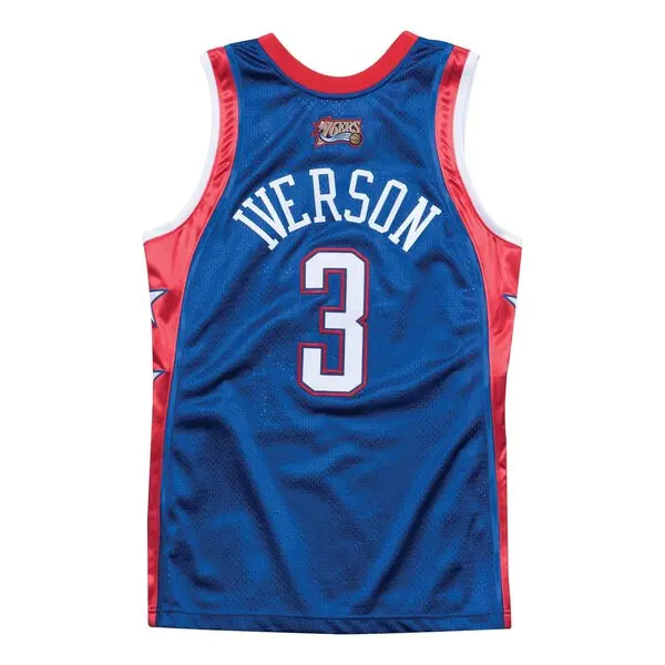 Mitchell & Ness X Nba All-star East 2004 Jersey 'allen Iverson 03 - Blue