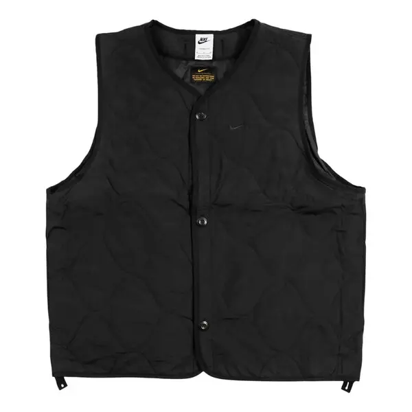 Nike Life Woven Insulated Military Gilet - Black