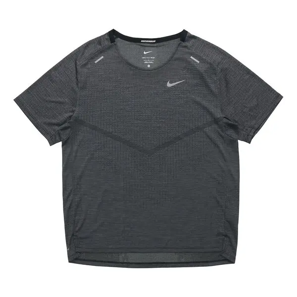 Nike As Dri-fit Adv Techknit Ultra Short Sleeve Training Top - Black