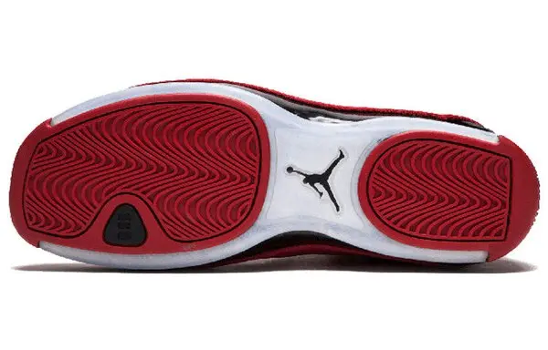 JORDAN 18 Retro High Top Sneakers - Red Suede/black