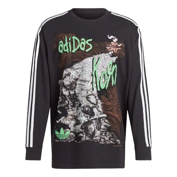 Adidas X Korn Long Sleeve T-shirt Asia Sizing