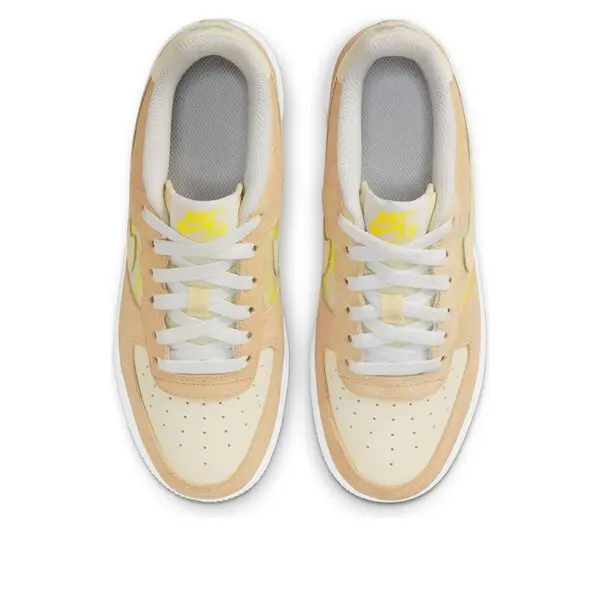 Nike Force 1 Low 'lemon Drop - White/brown/yellow