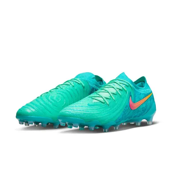 Nike Phantom Gx 2 Elite Lv8 Ag Football Boots - Teal/orange