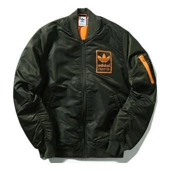 Adidas Neo Bomber Jacket With Graphic Detailing - Green
