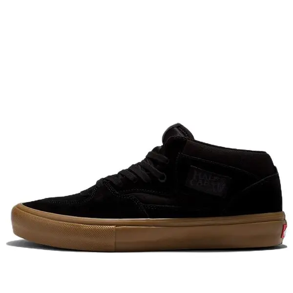 VANS Half Cab Mid Top Sneakers - Black/brown