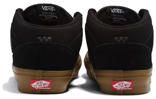 VANS Half Cab Mid Top Sneakers - Black/brown