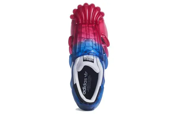 Adidas Originals Superstar Bubble Sneakers - Red/blue