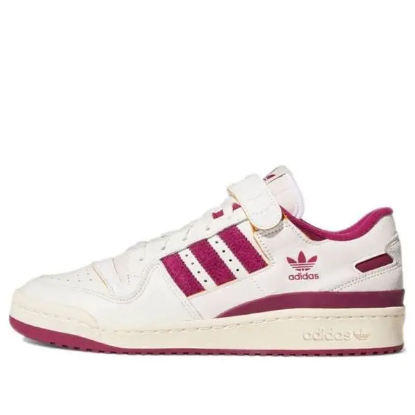 Adidas Originals Forum 84 Low Sneakers - White/purple