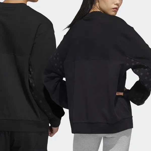 Adidas Originals Cny Limited Pattern Printing Sports Round Neck Pullover