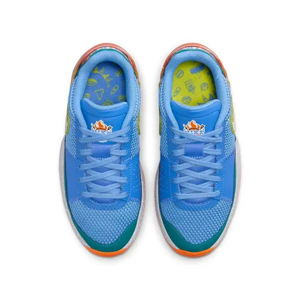 Nike Ja 1 'backyard Bbq' Sneakers - Blue/orange/yellow