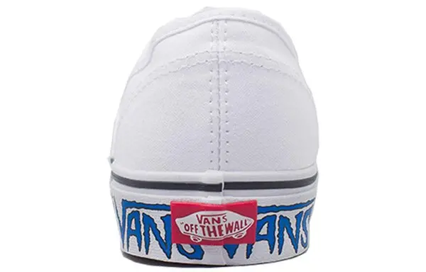 VANS Authentic "sketch Sidewall" Low Top Sneakers - White