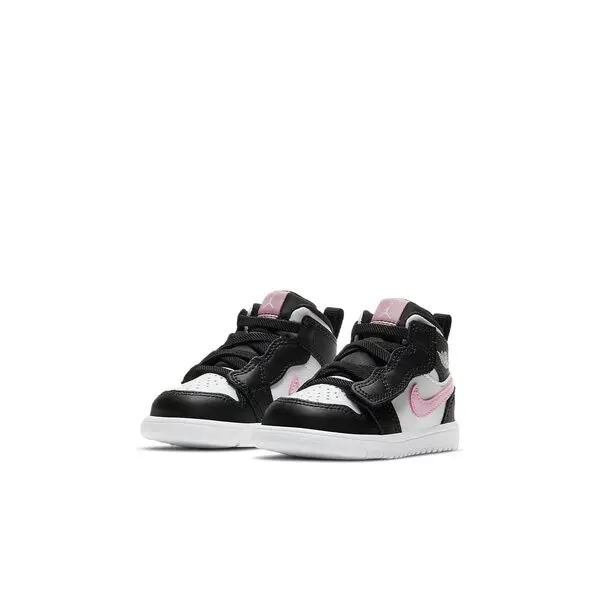 JORDAN 1 Mid Alt Sneakers - Black/pinkred