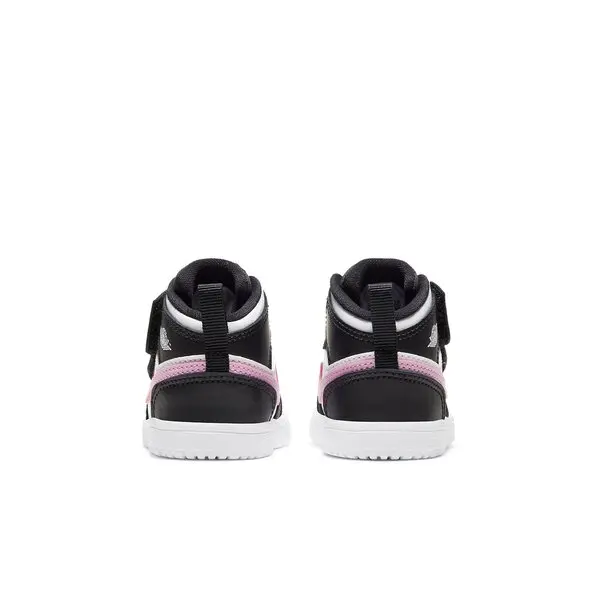 JORDAN 1 Mid Alt Sneakers - Black/pinkred