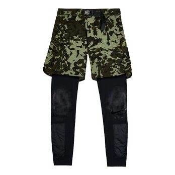 Nike Lab Mmw 2 In 1 Pants 'camo Black - Camo/black