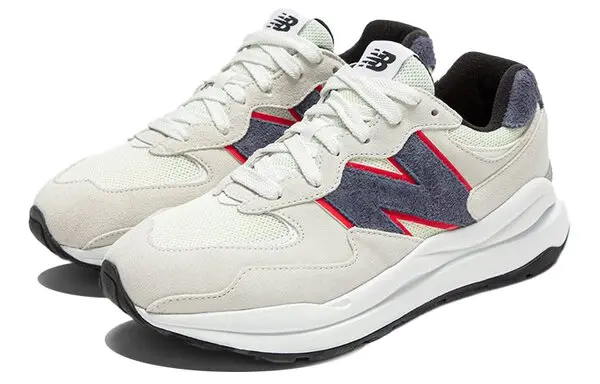 NEW BALANCE 57/40 Sneakers - Cream/blue