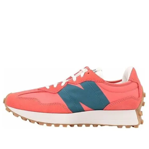 NEW BALANCE 327 Athletic Sneakers - Red/teal