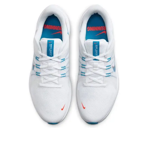 Nike Quest 4 Athletic Sneakers - White/blue