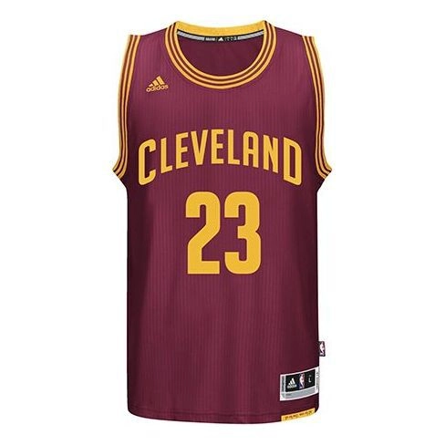 Adidas Sw Cleveland Cavaliers Lebron James 'red Yellow - Red/yellow