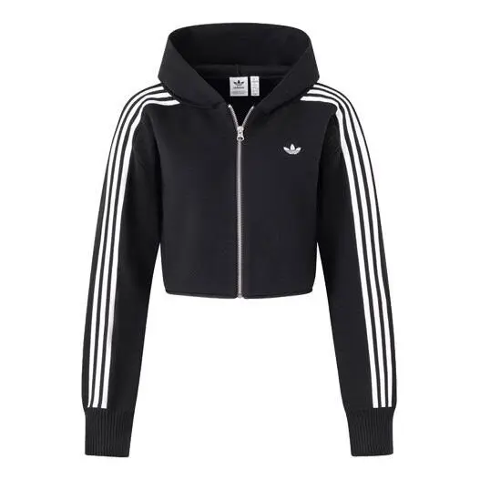 Adidas Originals Premium Zipper Hoodie - Black
