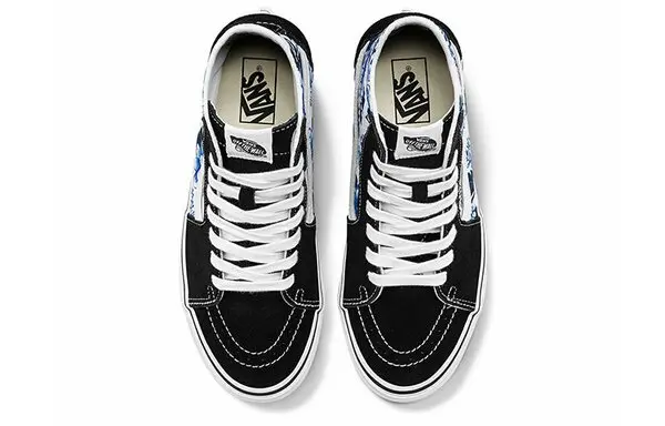 VANS Sk8-hi Tapered Floral High Top Sneakers - Blue