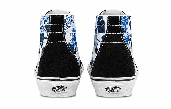 VANS Sk8-hi Tapered Floral High Top Sneakers - Blue