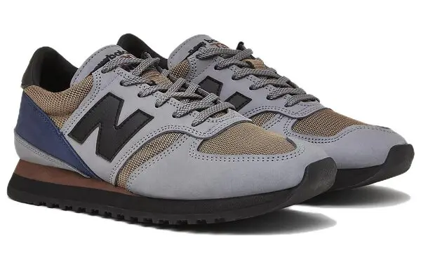 NEW BALANCE 730 Sneakers - Gray/brown