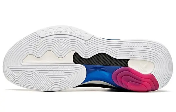 ANTA Klay Thompson 6 'make It Rain' Athletic Sneakers - Black/blue/purple