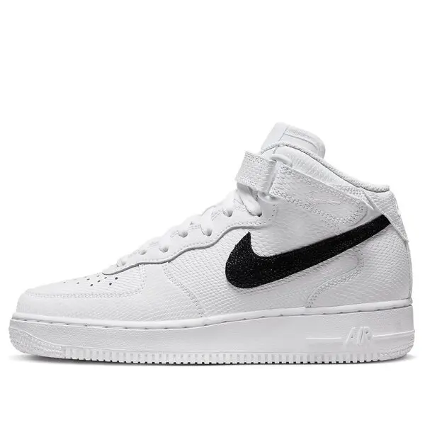 Nike Force 1 '07 Mid "white Snakeskin" Sneakers