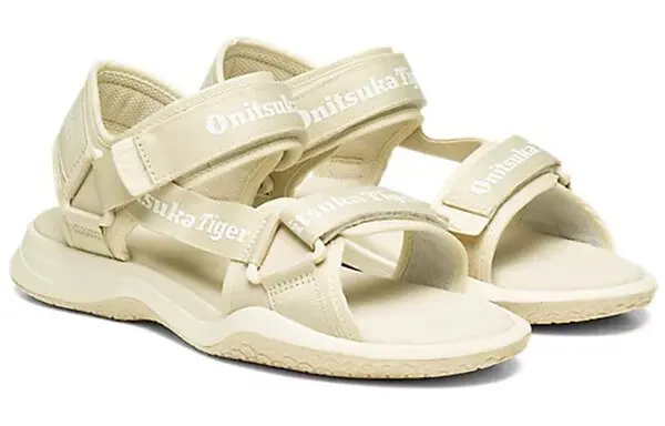 Onitsuka Tiger Ohbori Strap Sandals - Oatmeal