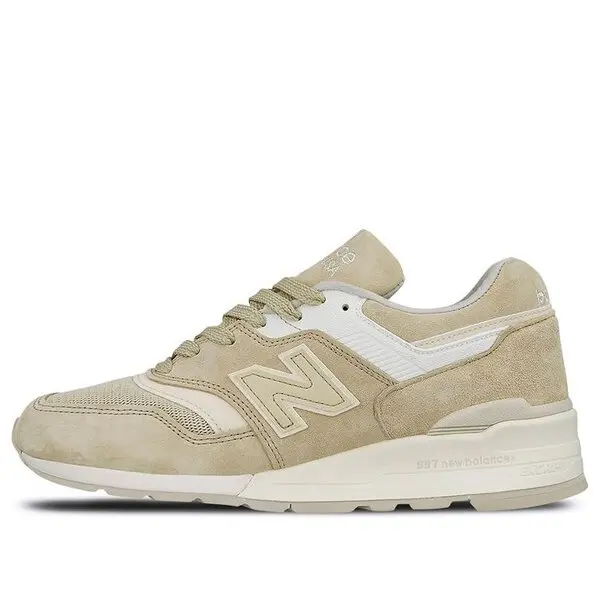 NEW BALANCE 997 Made In Usa Sneakers - Light Brown/white