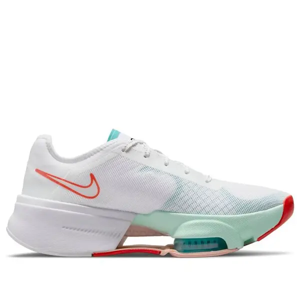 Nike Zoom Superrep 3 Low Top Sneakers - White/blue
