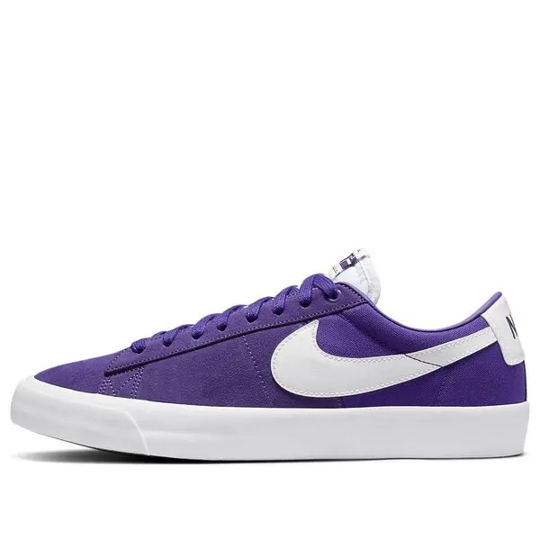 Nike Zoom Blazer Low Pro Gt Sb Court Purple - Purple/white