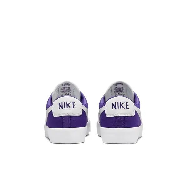 Nike Zoom Blazer Low Pro Gt Sb Court Purple - Purple/white
