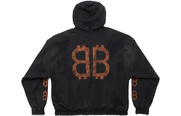 Balenciaga Crypto Hoodie Medium Fit