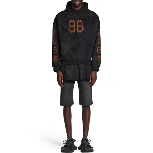 Balenciaga Crypto Hoodie Medium Fit