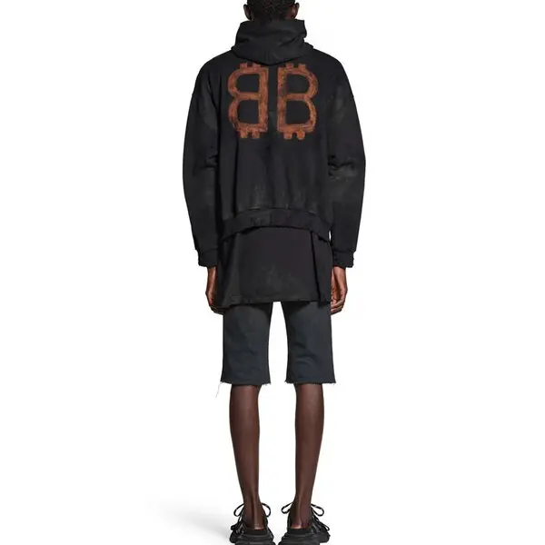 Balenciaga Crypto Hoodie Medium Fit
