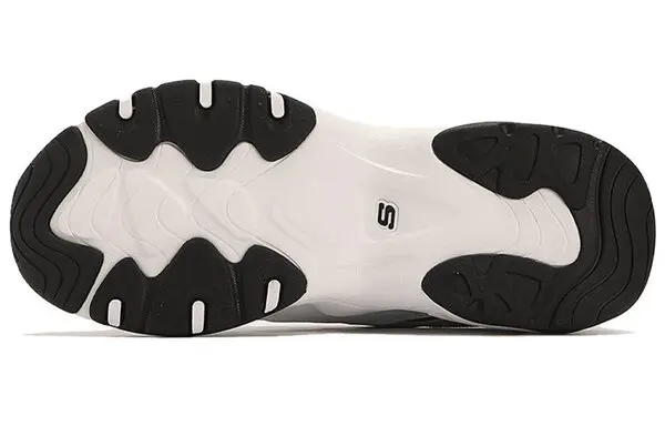 Sketchers D'lites Low Top Sneakers - White