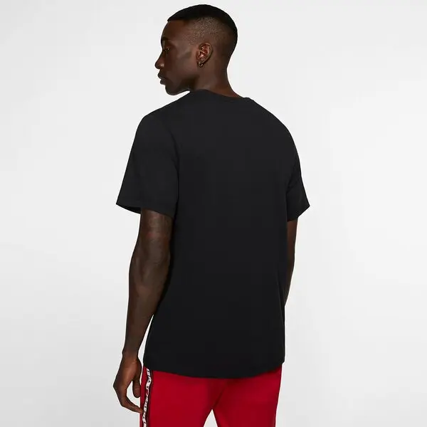 JORDAN Fly T-shirt 'black - Black/multi-color