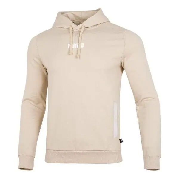 PUMA Solid Color Pullover Hooded Athleisure Casual Sports