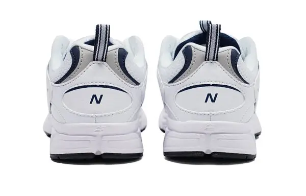 NEW BALANCE 408 "munsell White Natural Indigo" Low Top Sneakers - White/grey