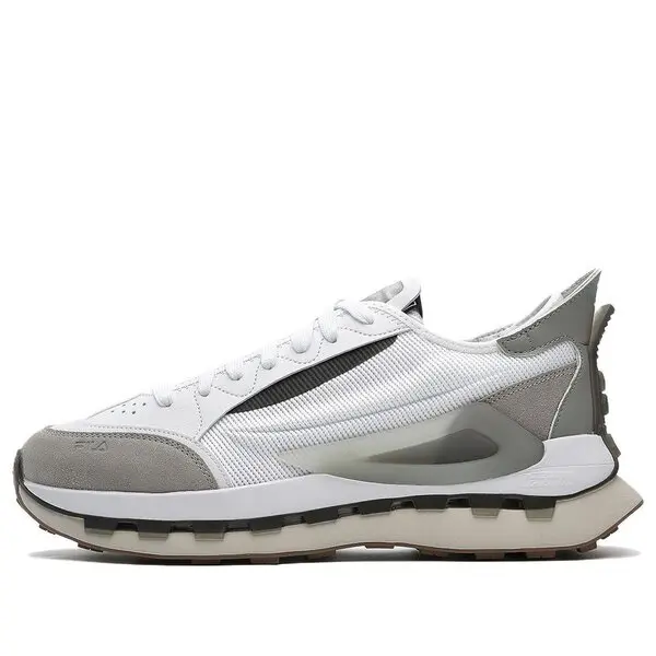 FILA Km Athletic Lace-up Sneakers - White/grey/black