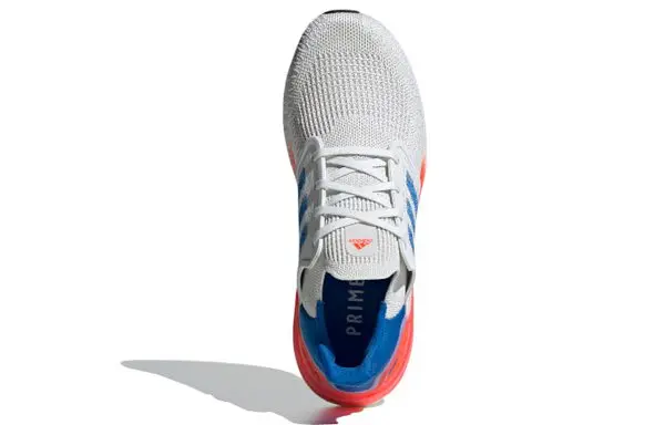 Adidas Ultraboost 20 "crystal Glow Blue Solar Red - White