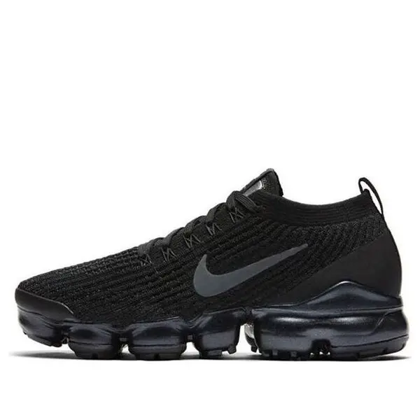 Nike Vapormax Flyknit 3 - Black/anthracite-white-metallic Silver