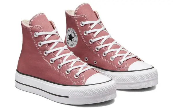 CONVERSE Chuck Taylor All Star Lift Platform High Top Sneakers - Wine Red
