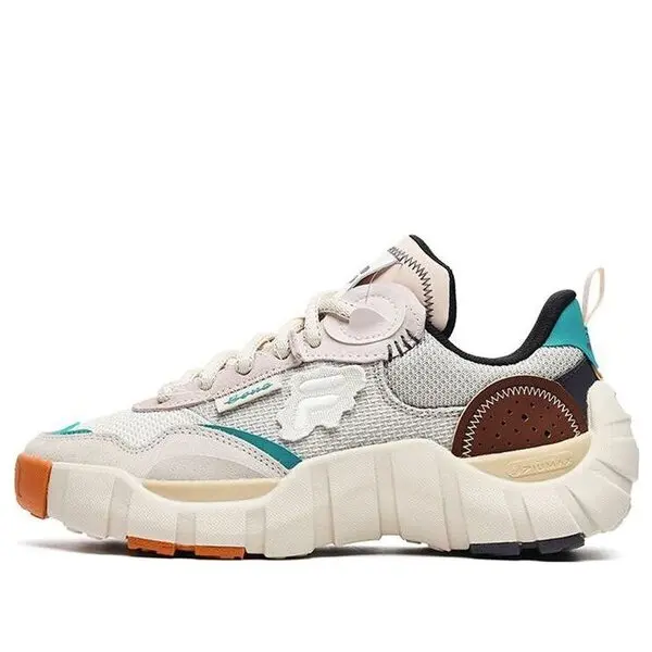 FILA FUSION Bone Sneakers - Pink/white/grey