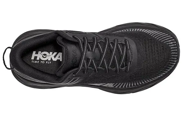Hoka One One Bondi Athletic Sneakers - Black