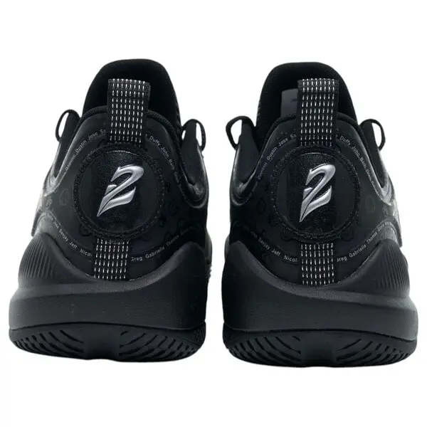 RIGORER Family Matters" Sneakers - Mentions Solid Black/pastel/everyday