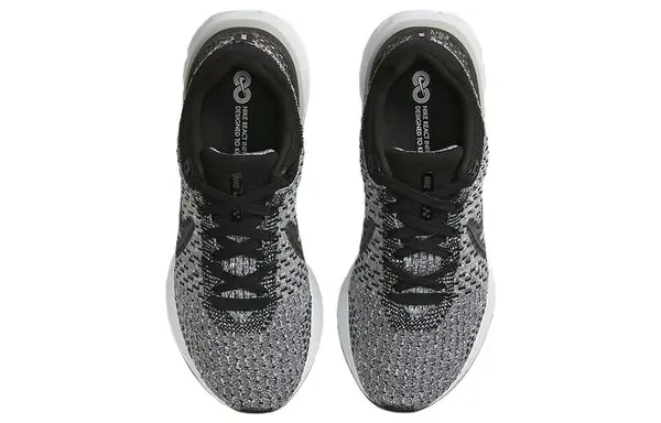 Nike React Infinity Run Flyknit 3 Sneakers - Black/grey Fog/white