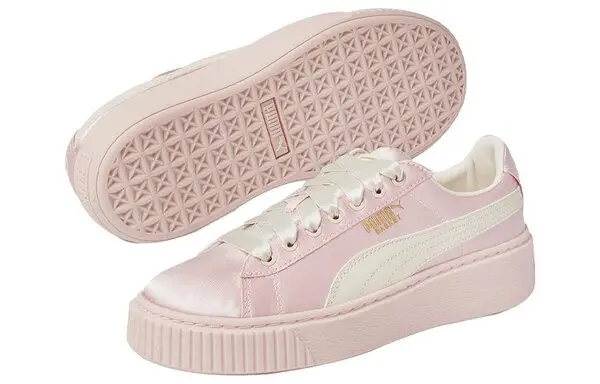 PUMA Basket Platform Tween Sneakers